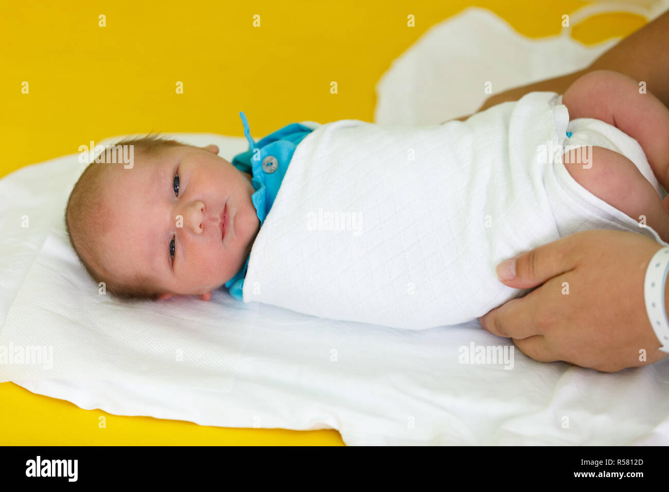 Newborn baby infant in the hospital Stock Photo - Alamy