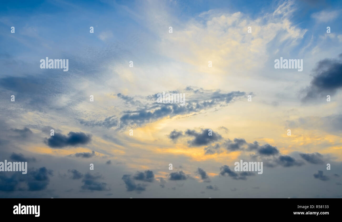 Dramatic sunrise sky background Stock Photo - Alamy