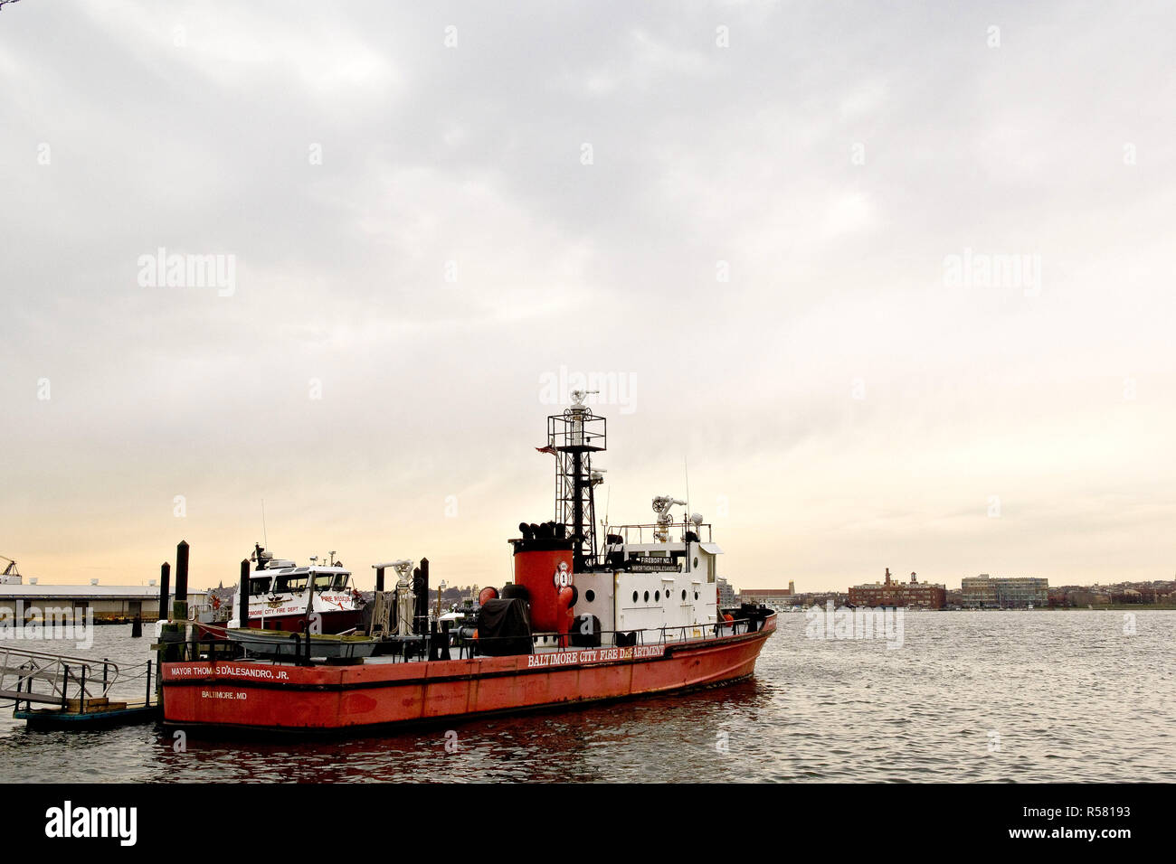 Baltimore city fire department hi-res stock photography and images - Alamy