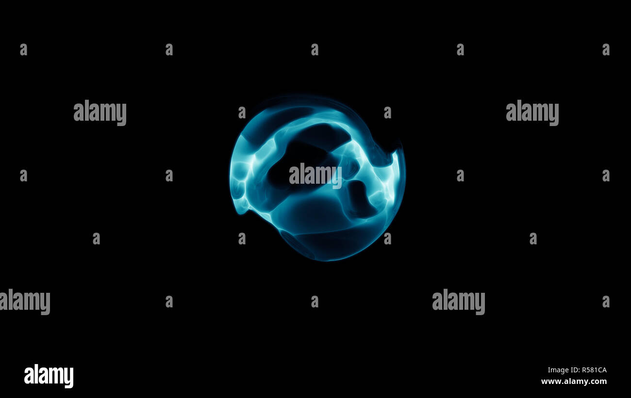 Abstract background with magic sphere Stock Photo - Alamy