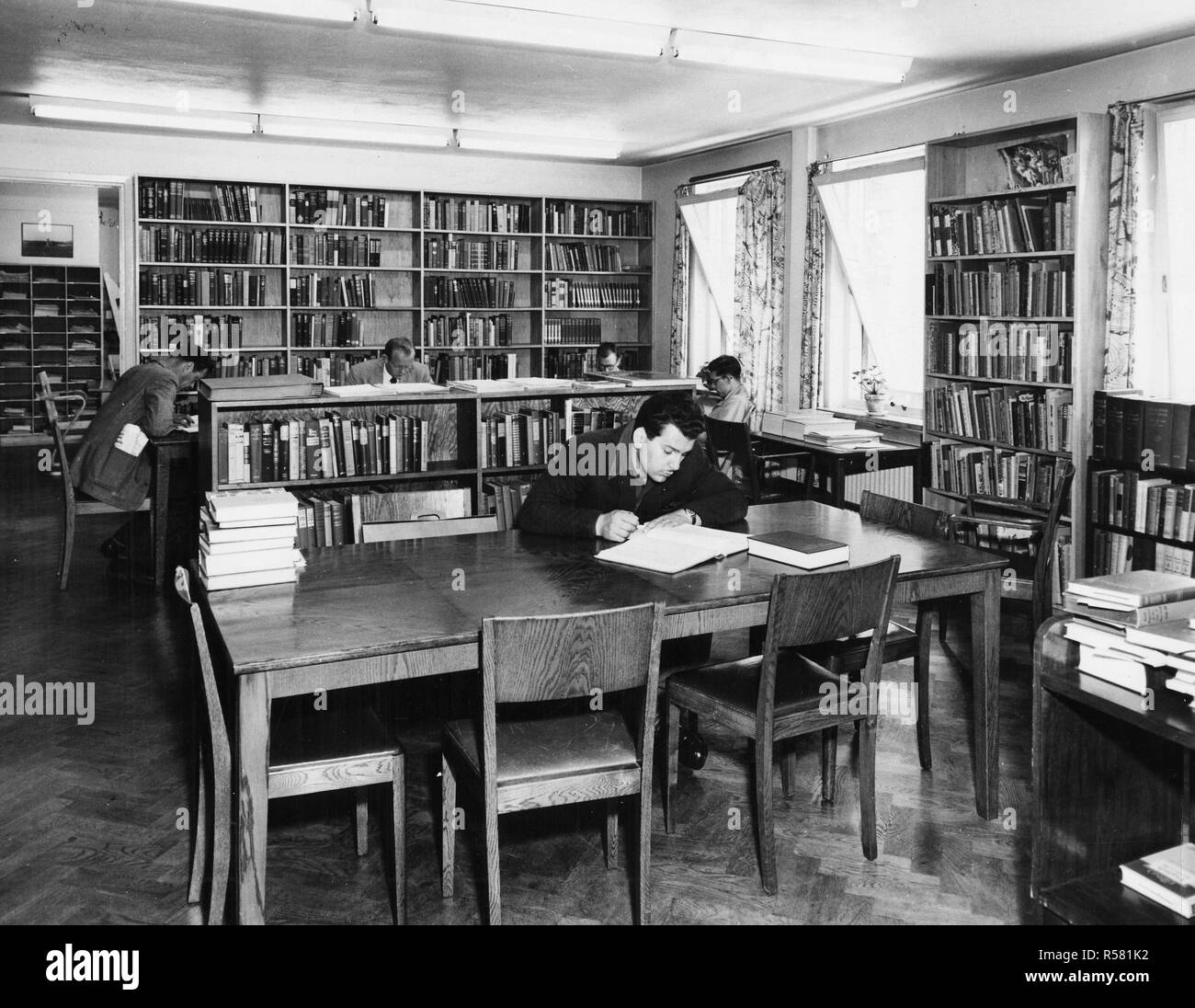 1950s library archival library hi-res stock photography and images - Alamy