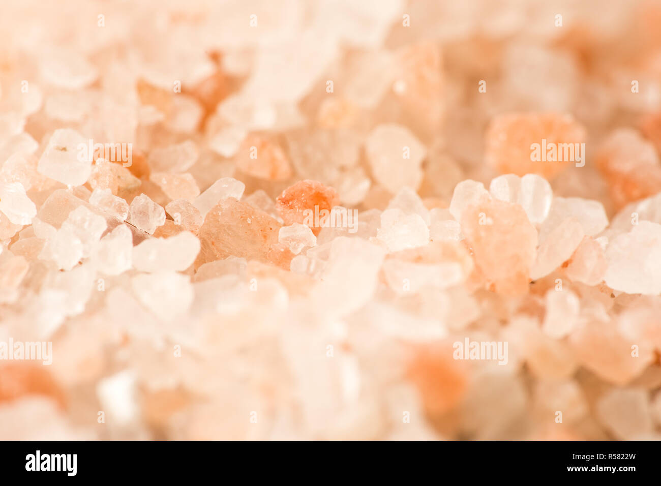 Himalayan pink crystal salt. Pink Salt Background Stock Photo - Alamy