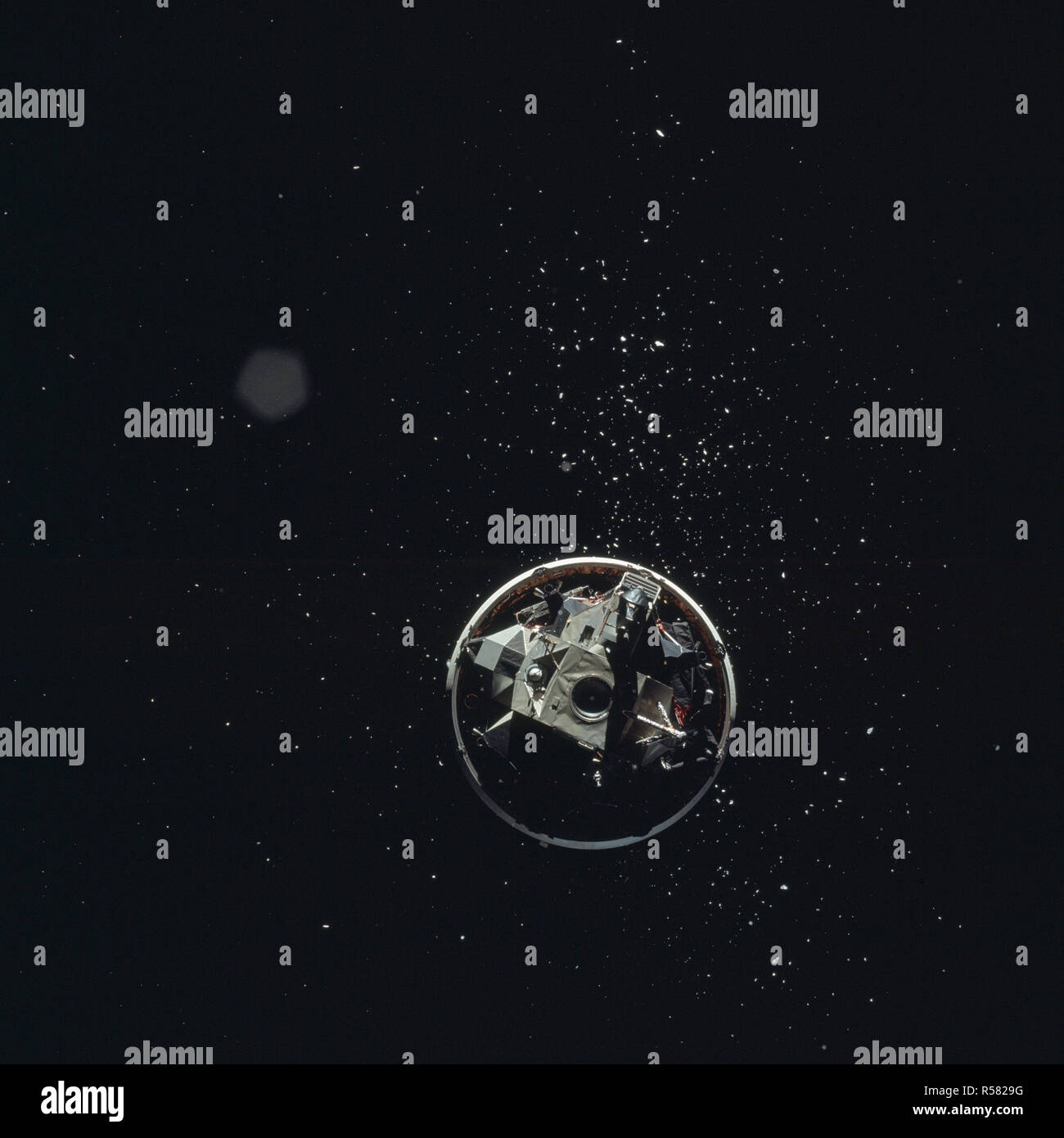 (7-19 Dec. 1972) --- View of the Lunar Module from the Apollo 17 ...