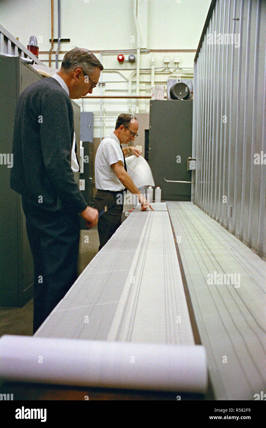 1971 wind tunnel control room hi-res stock photography and images - Alamy
