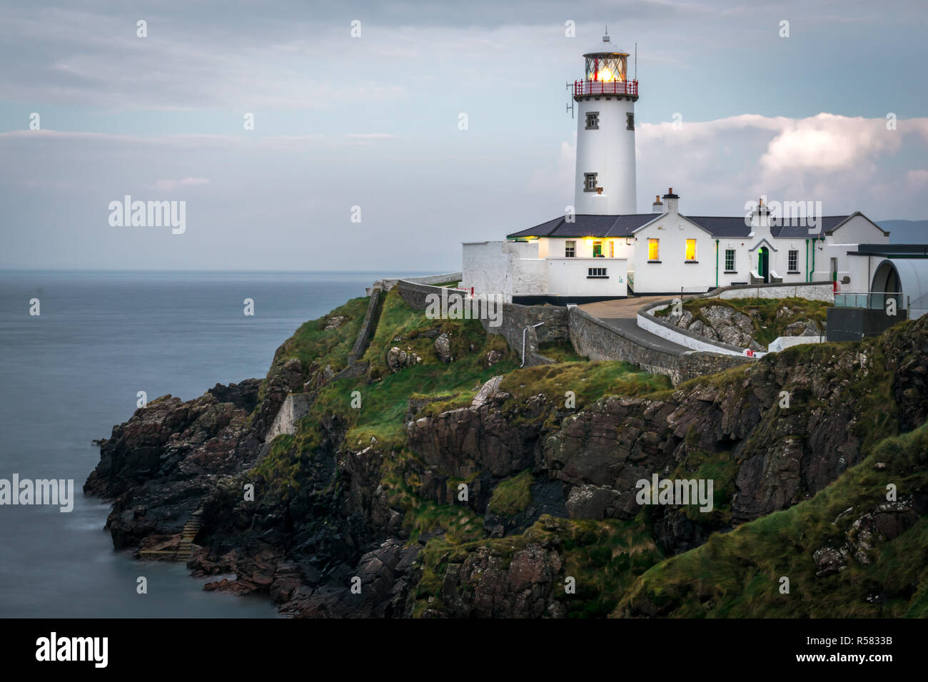 This is a picture of Fanad lighthouse on the north coast of Donegal ...