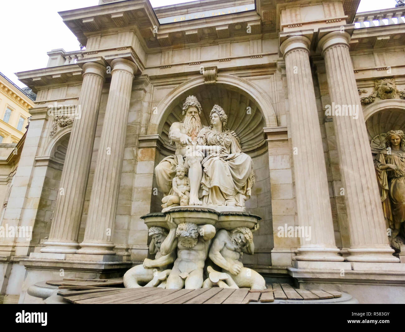 Nice view neptune statue hi-res stock photography and images - Alamy