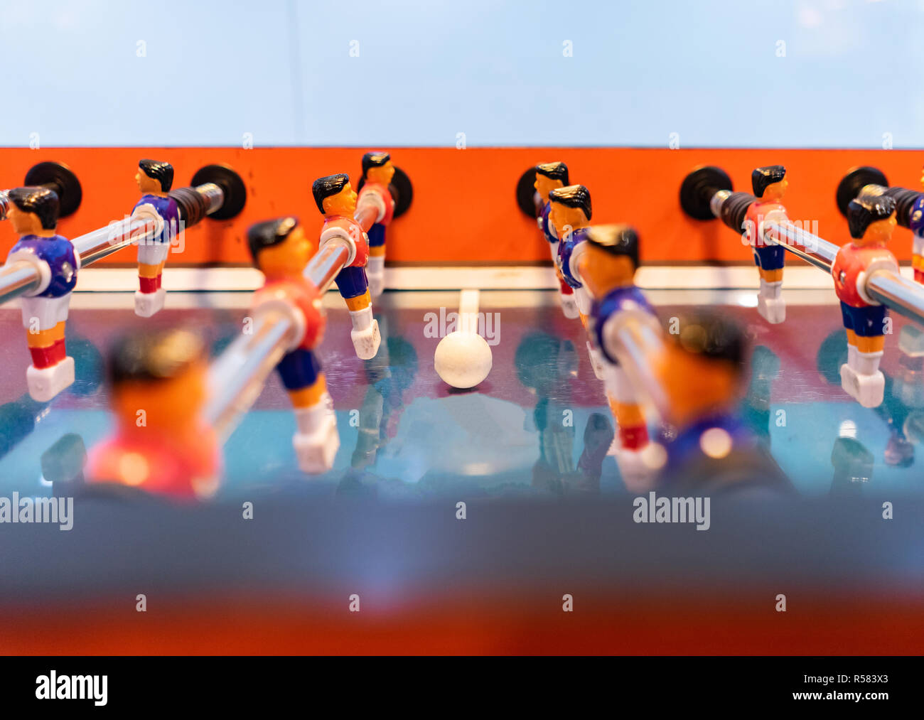 Table football background hi-res stock photography and images - Alamy