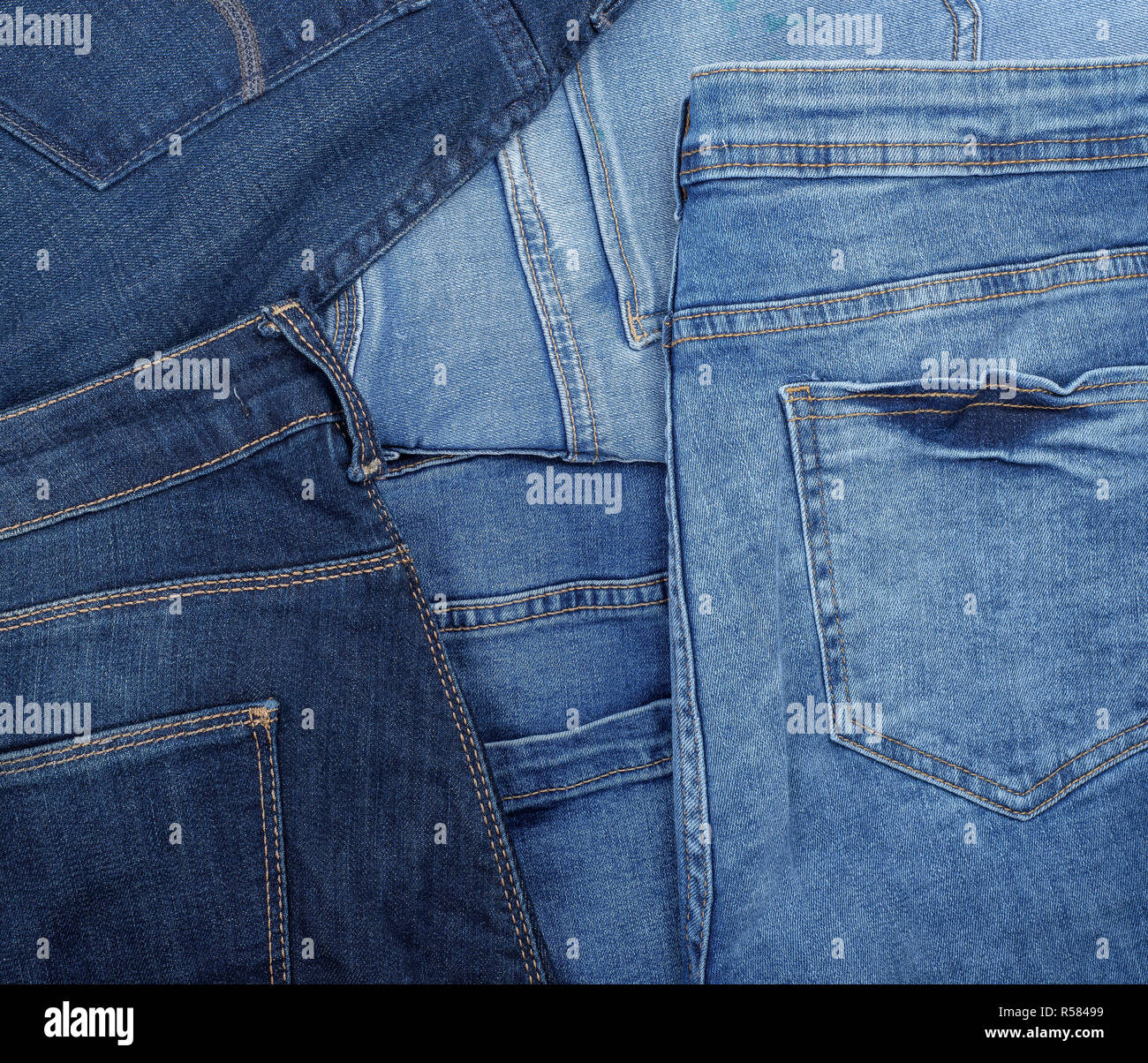Classic blue jeans hi-res stock photography and images - Alamy