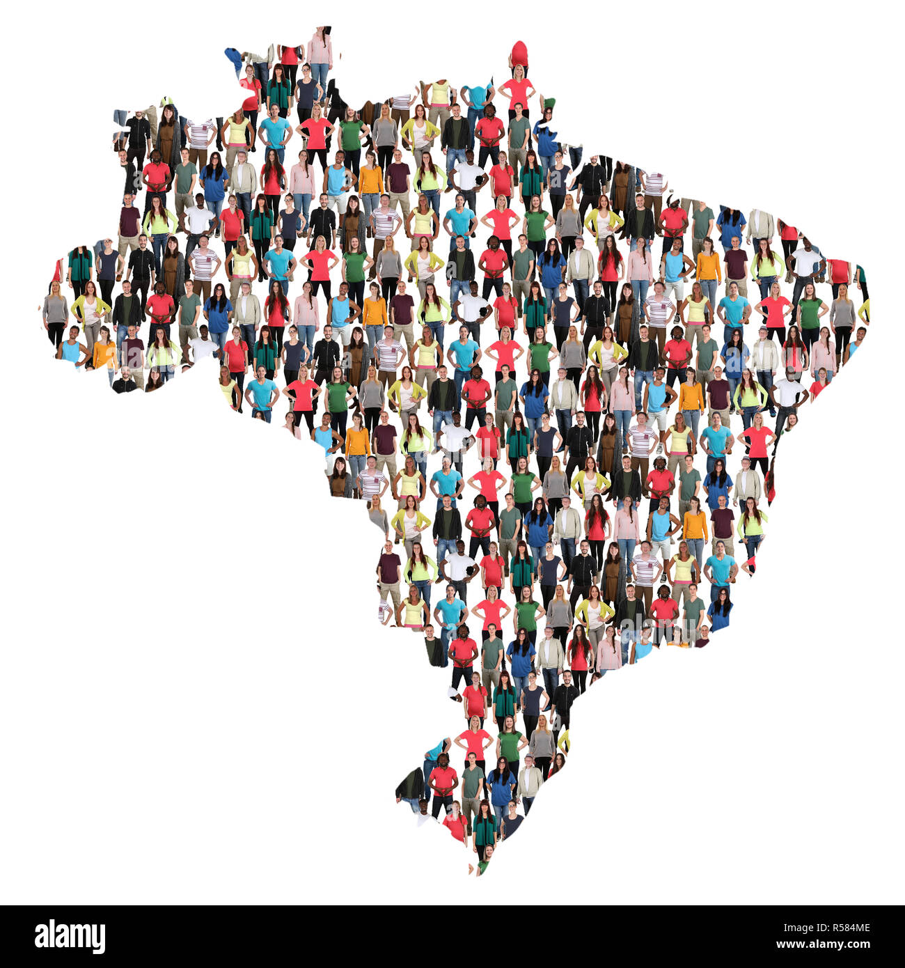brazil map people people people group group of people multicultural ...