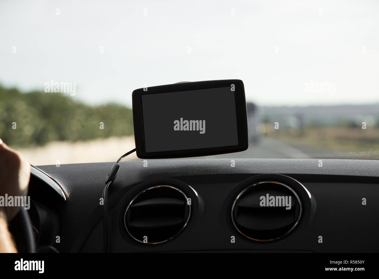 Navigation system screen in cockpit hi-res stock photography and images ...