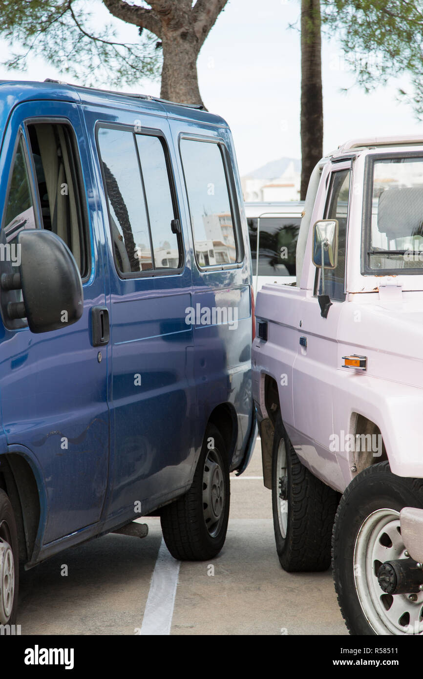 Selfish car parking hi-res stock photography and images - Alamy