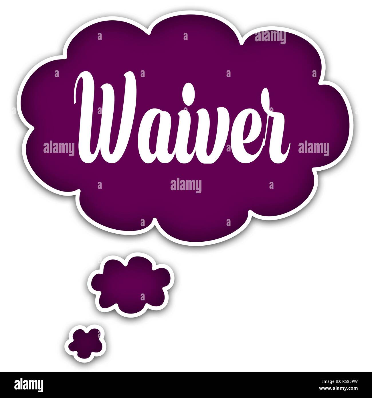 Waiver hi-res stock photography and images - Alamy