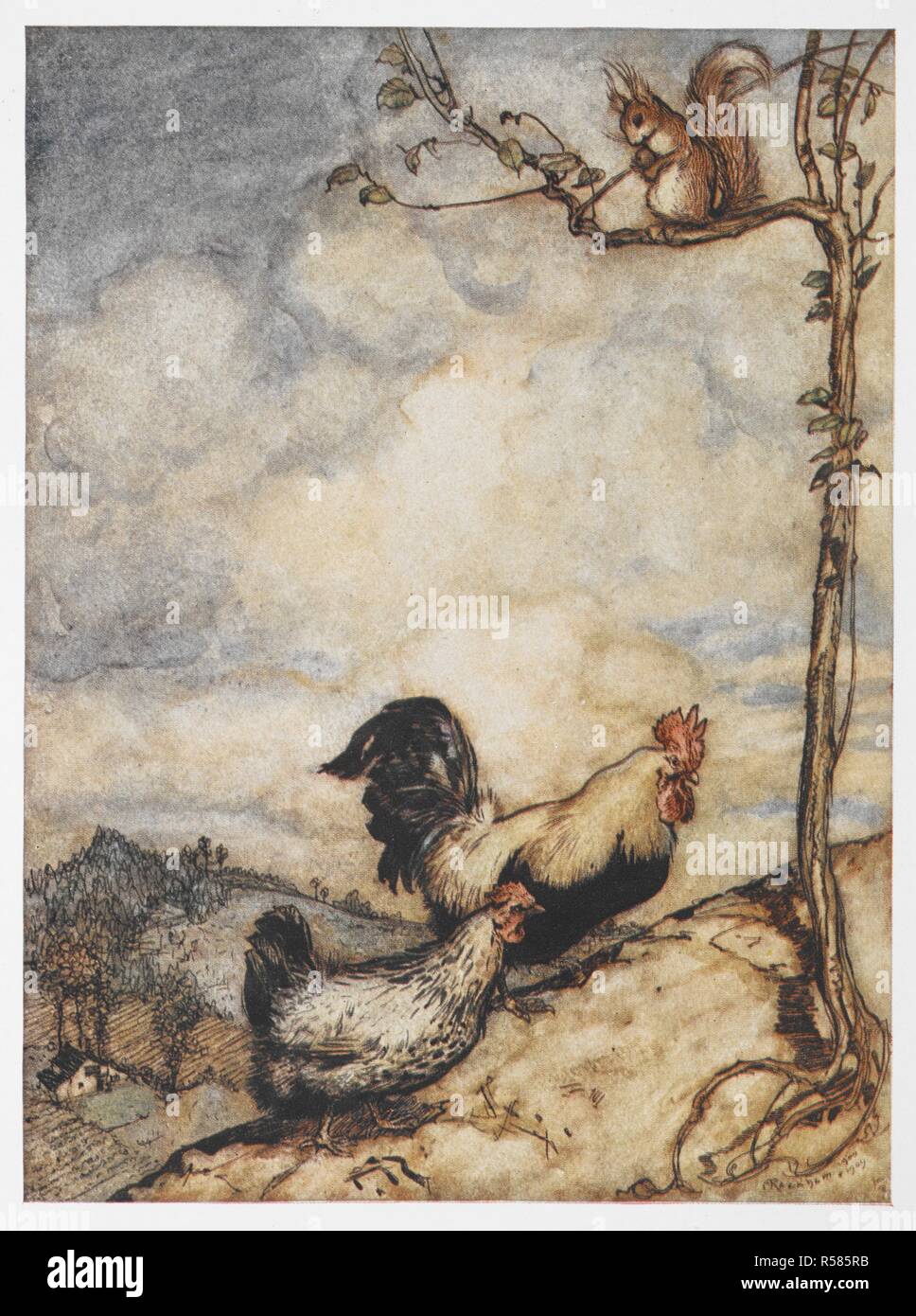 Fairy tale squirrel hi-res stock photography and images - Alamy