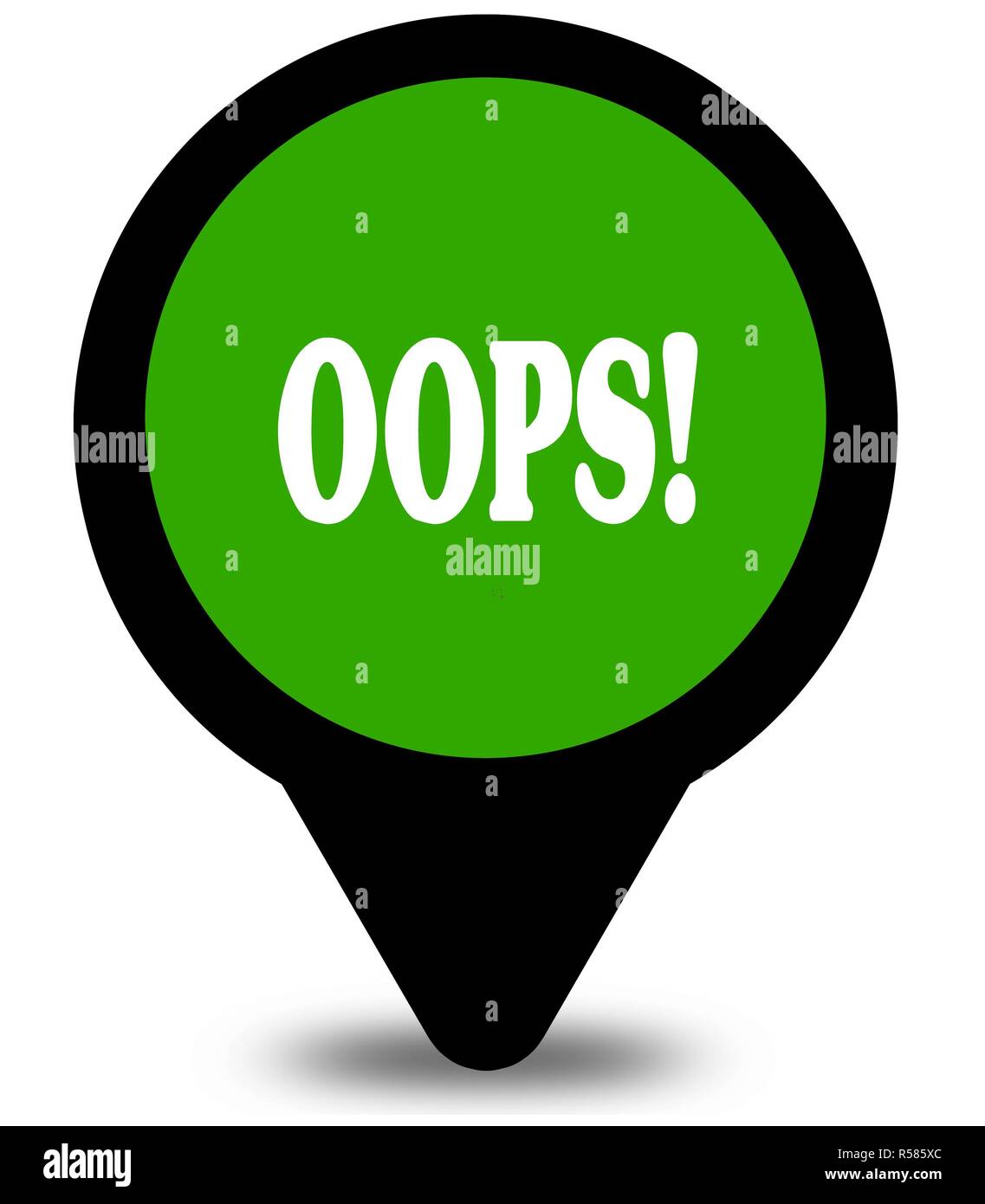 Oops logo hi-res stock photography and images - Alamy