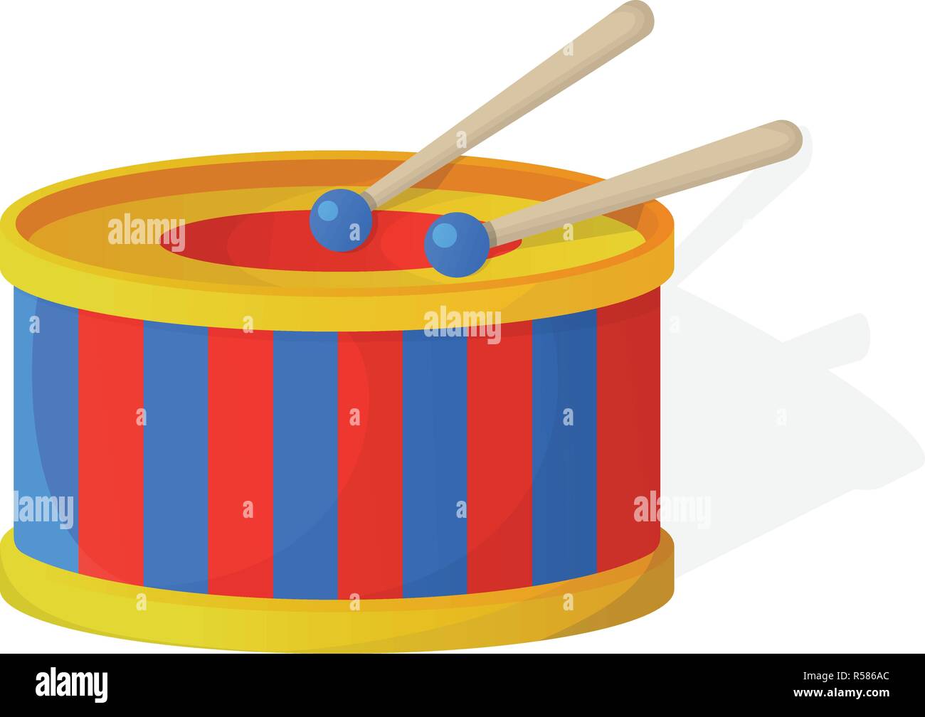 Free Toy Drum Clipart