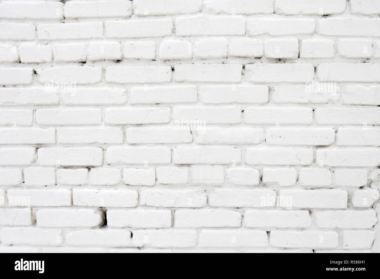 White brick background Stock Photo - Alamy