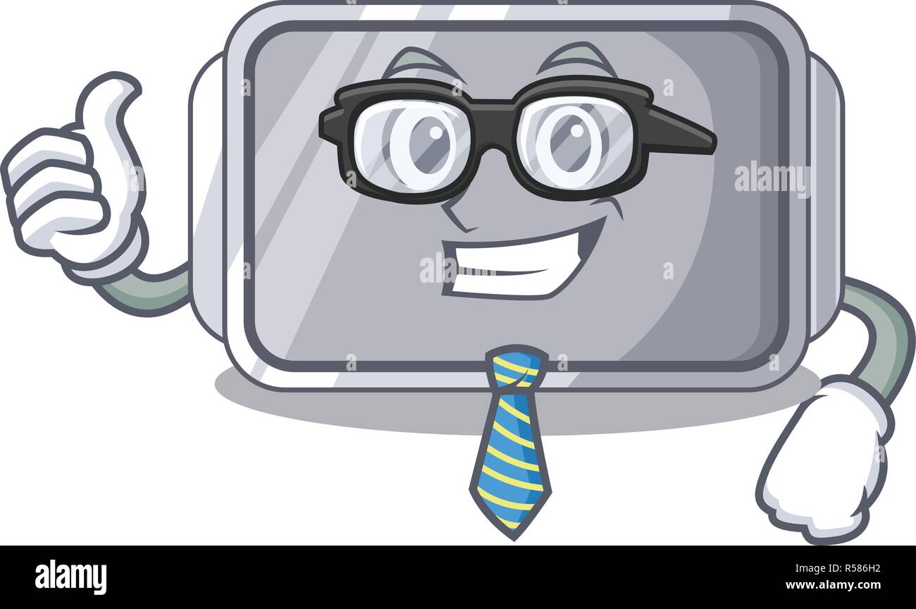 Businessman baking pan shape on the cartoon Stock Vector Image & Art ...