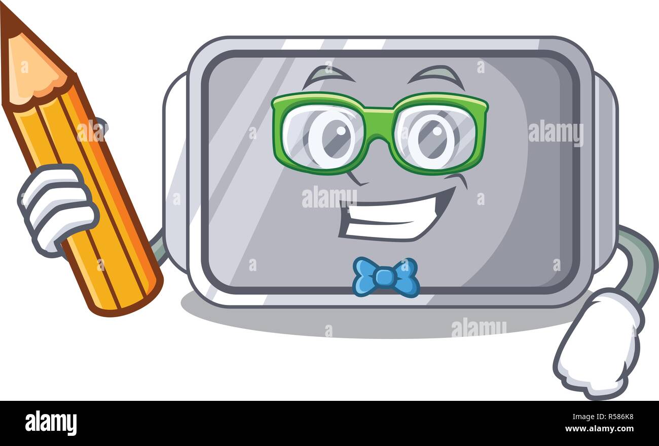 Student baking pan shape on the cartoon Stock Vector Image & Art - Alamy
