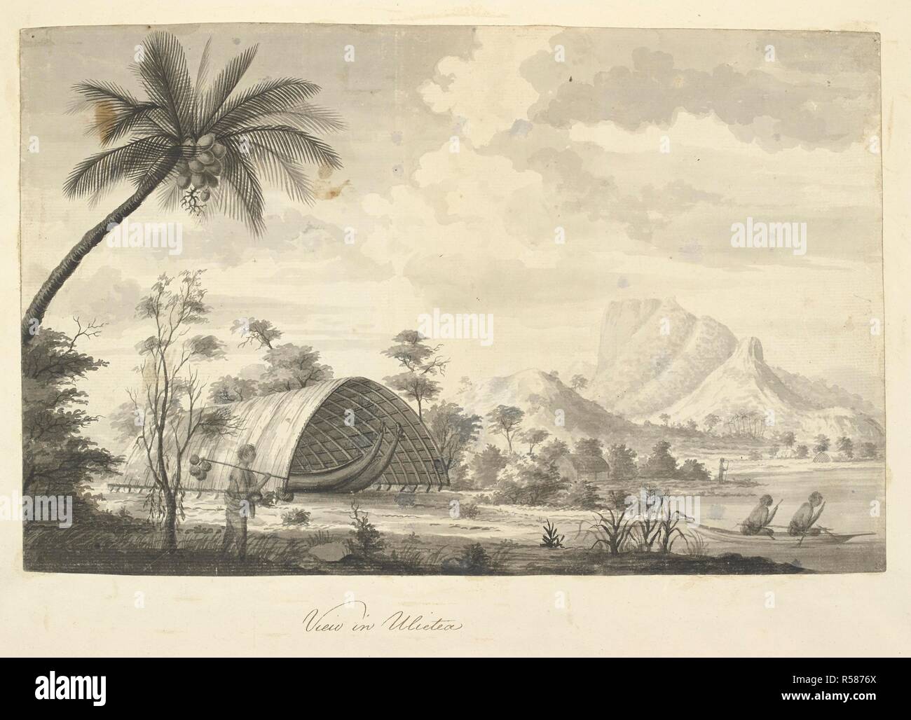 Polynesian canoe voyage hi-res stock photography and images - Alamy