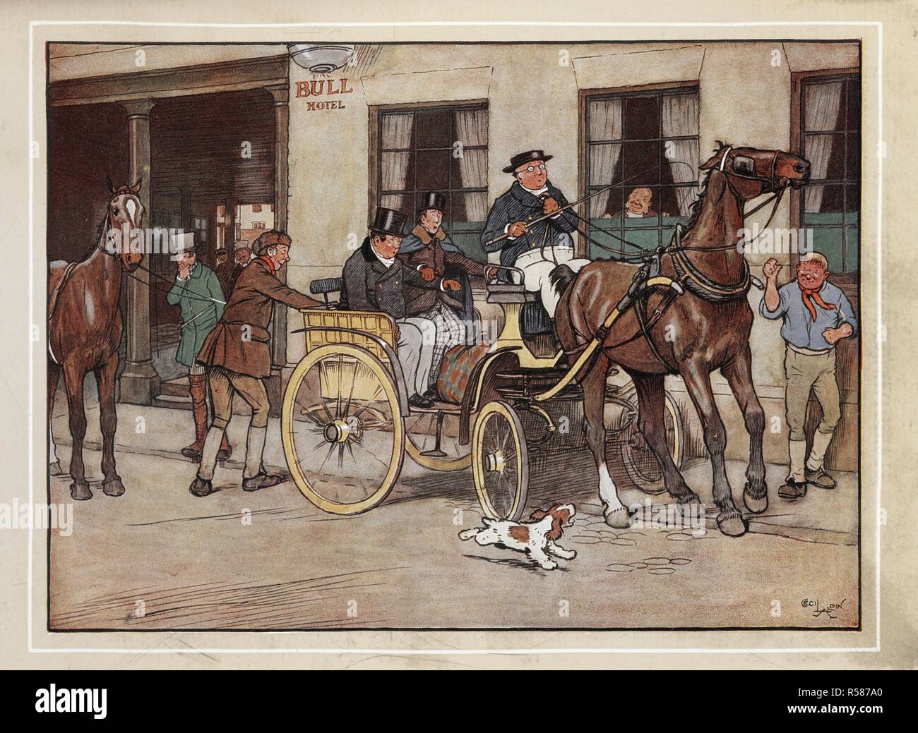 Mr pickwick from the pickwick papers hi-res stock photography and ...