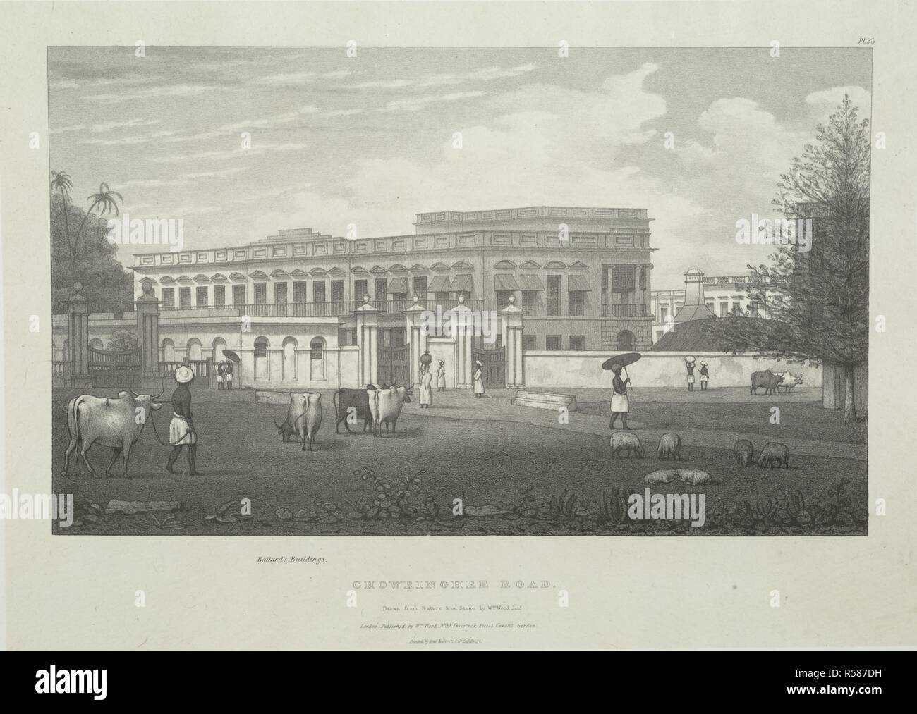 'Chowinghee Road. Ballard's Buildings'. This building depicted shows ...