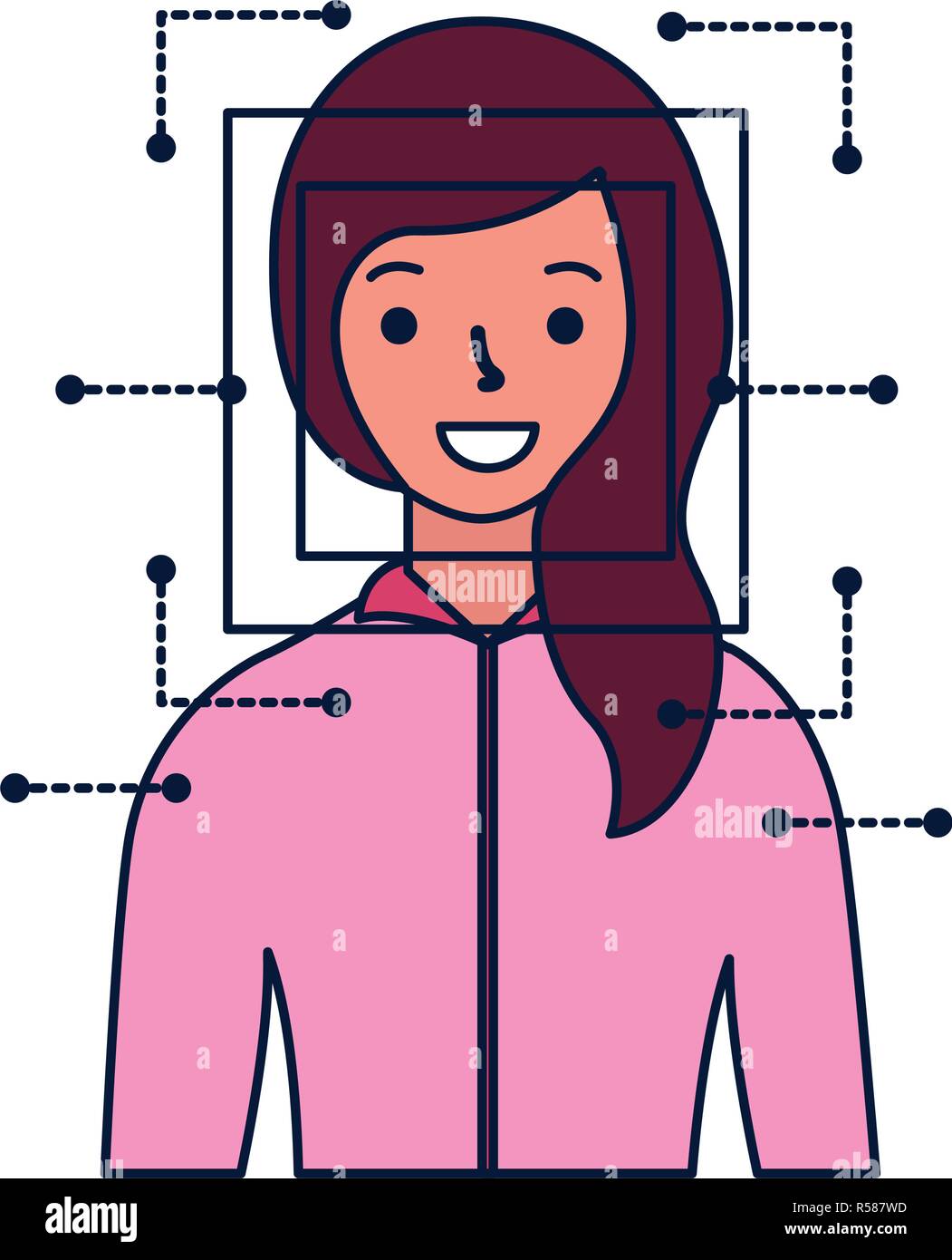 Recognition procedure Stock Vector Images - Alamy