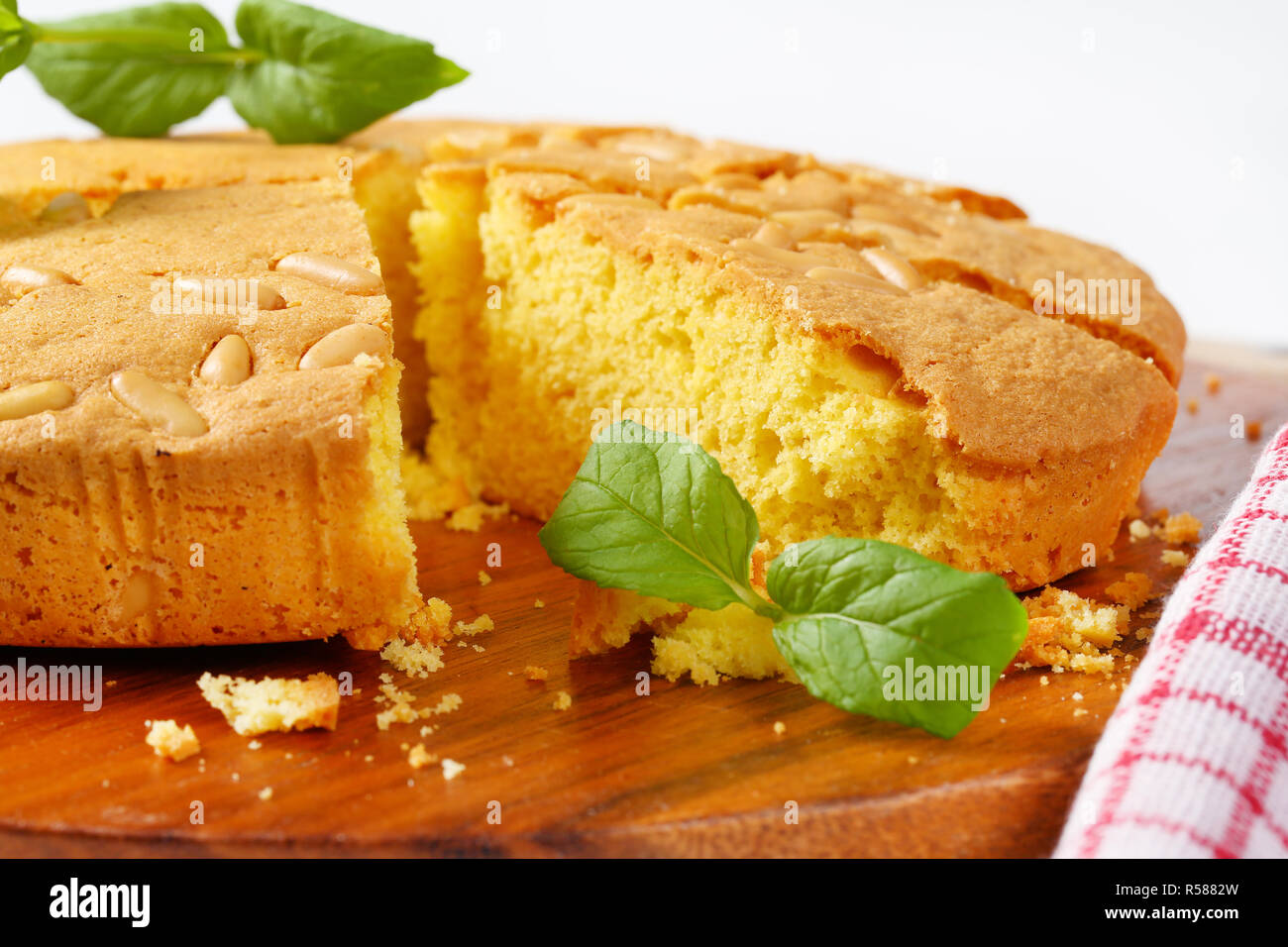 Butter sponge cake Stock Photo - Alamy