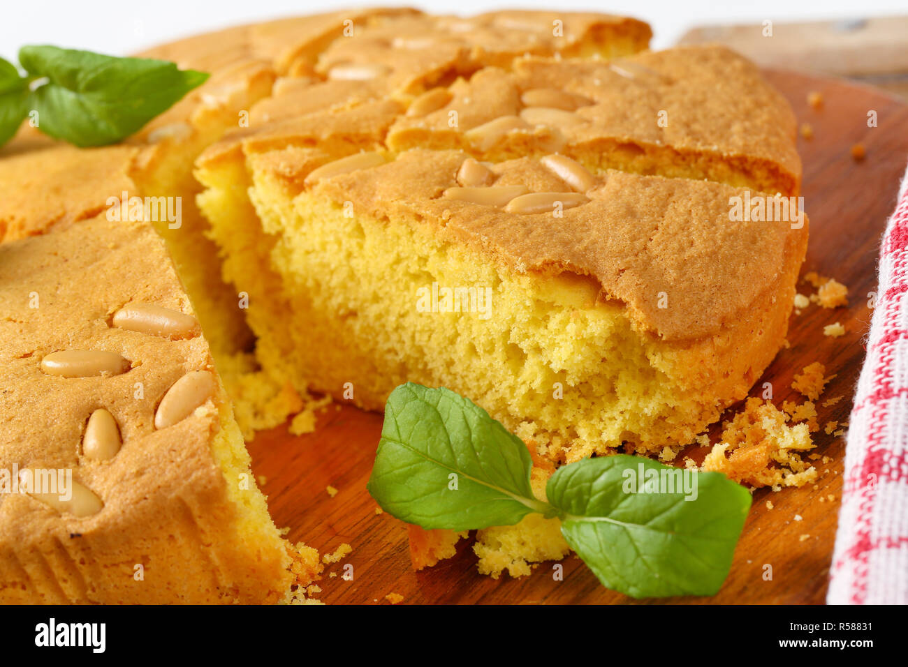 Butter sponge cake Stock Photo - Alamy