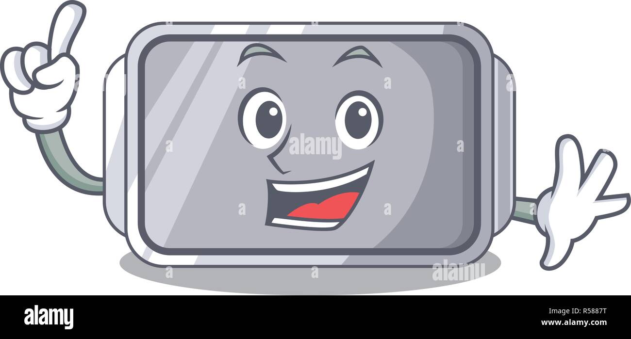 Finger Narrow baking tray with layer cartoon Stock Vector Image & Art ...