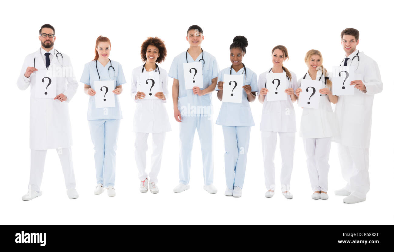 Doctor question mark hi-res stock photography and images - Alamy