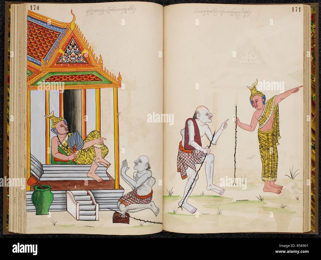 Vessantara jataka hi-res stock photography and images - Alamy