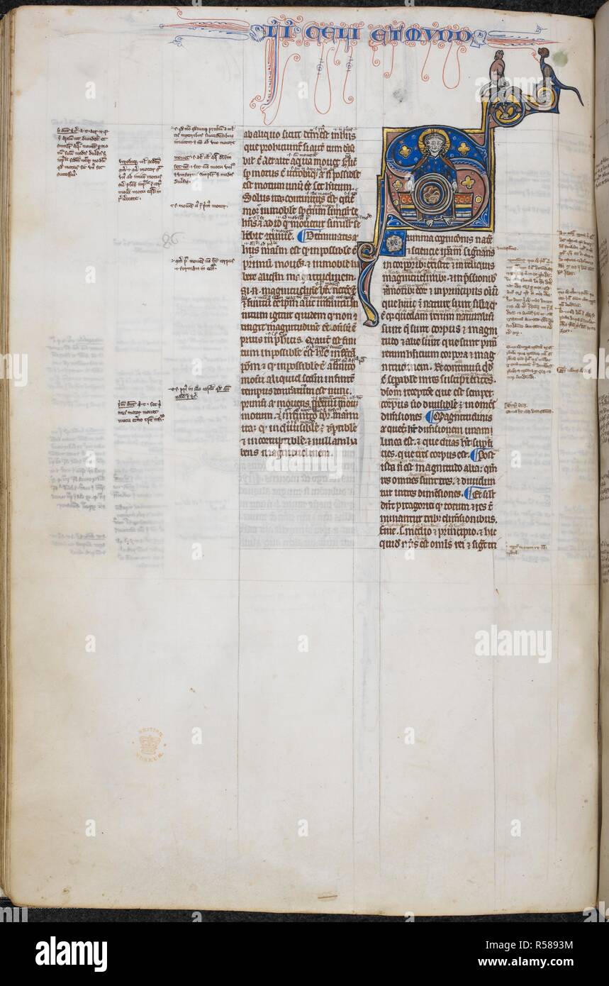 Aristotle manuscript hi-res stock photography and images - Alamy