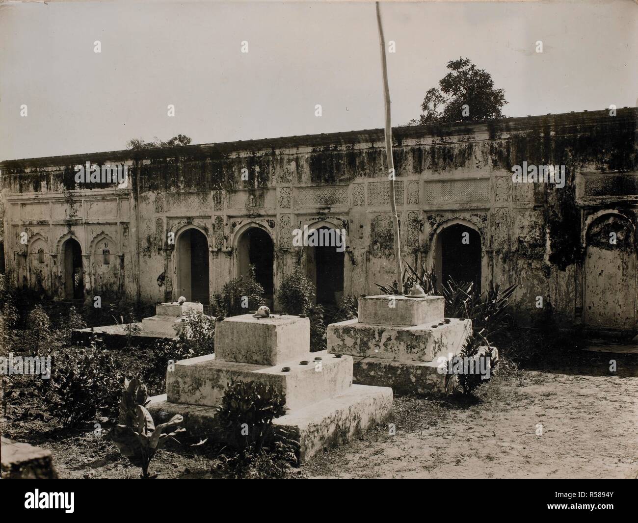 Dacca. Sikh temple, from North-East. Archaeological Survey of India ...