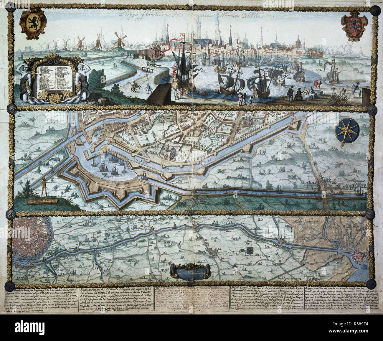 Ostend map hi-res stock photography and images - Alamy