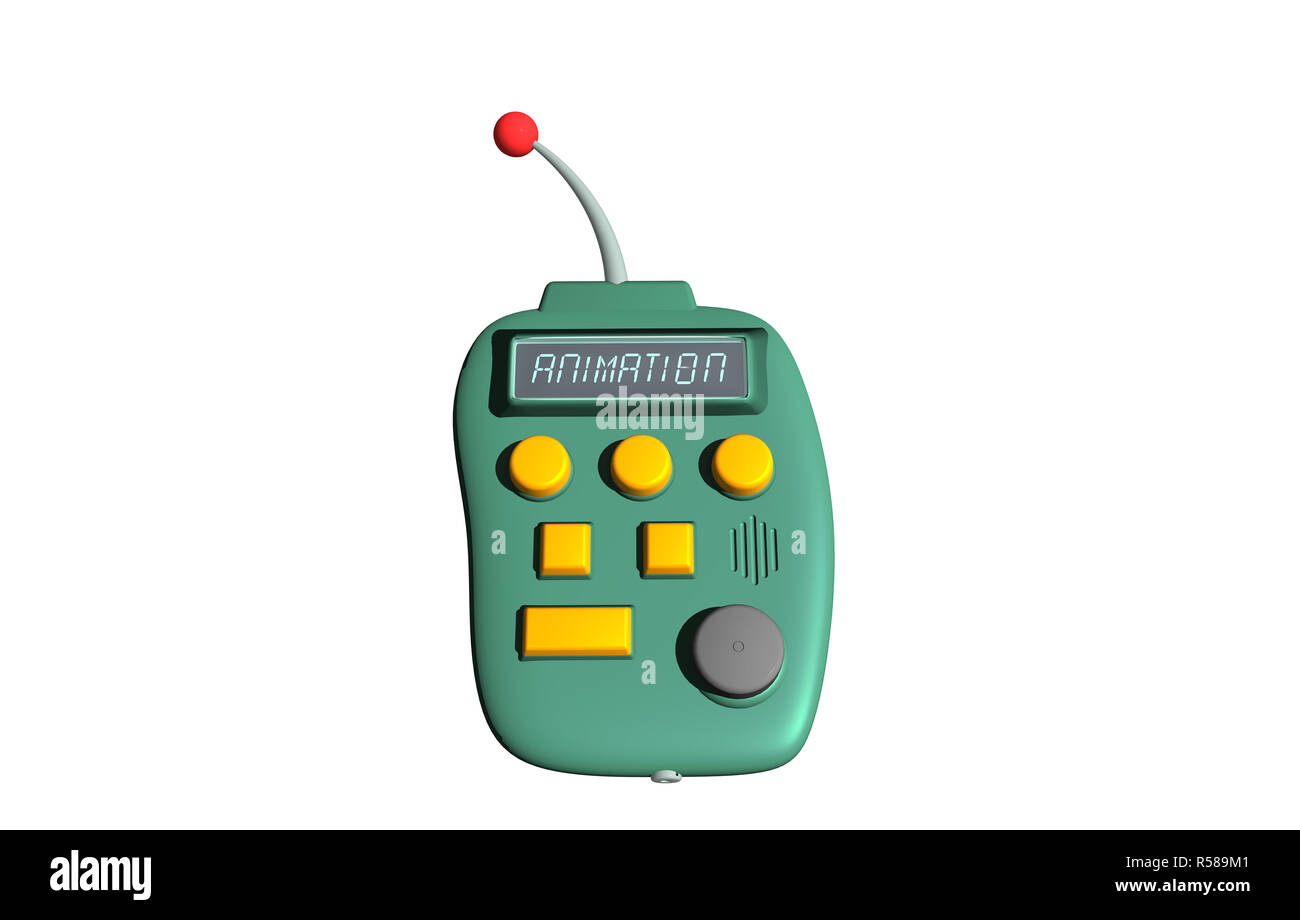 cartoon remote control released Stock Photo - Alamy
