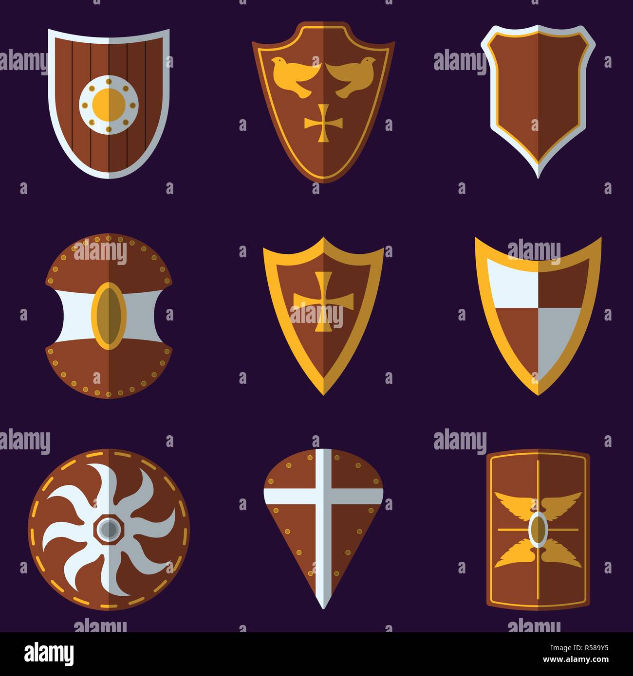 Medieval Shield Emblem