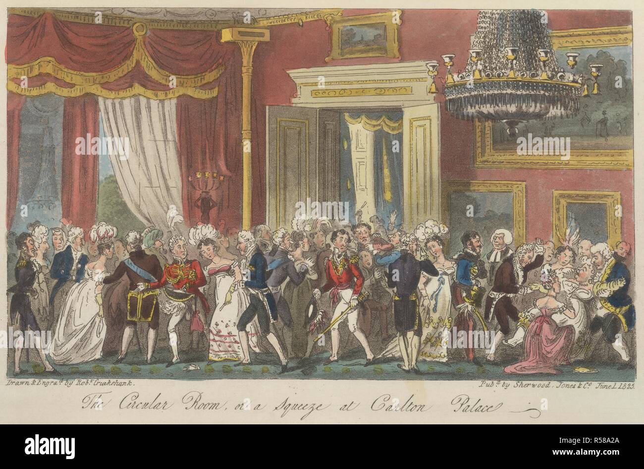 A dance at the Carlton club. The English Spy: an original work ...