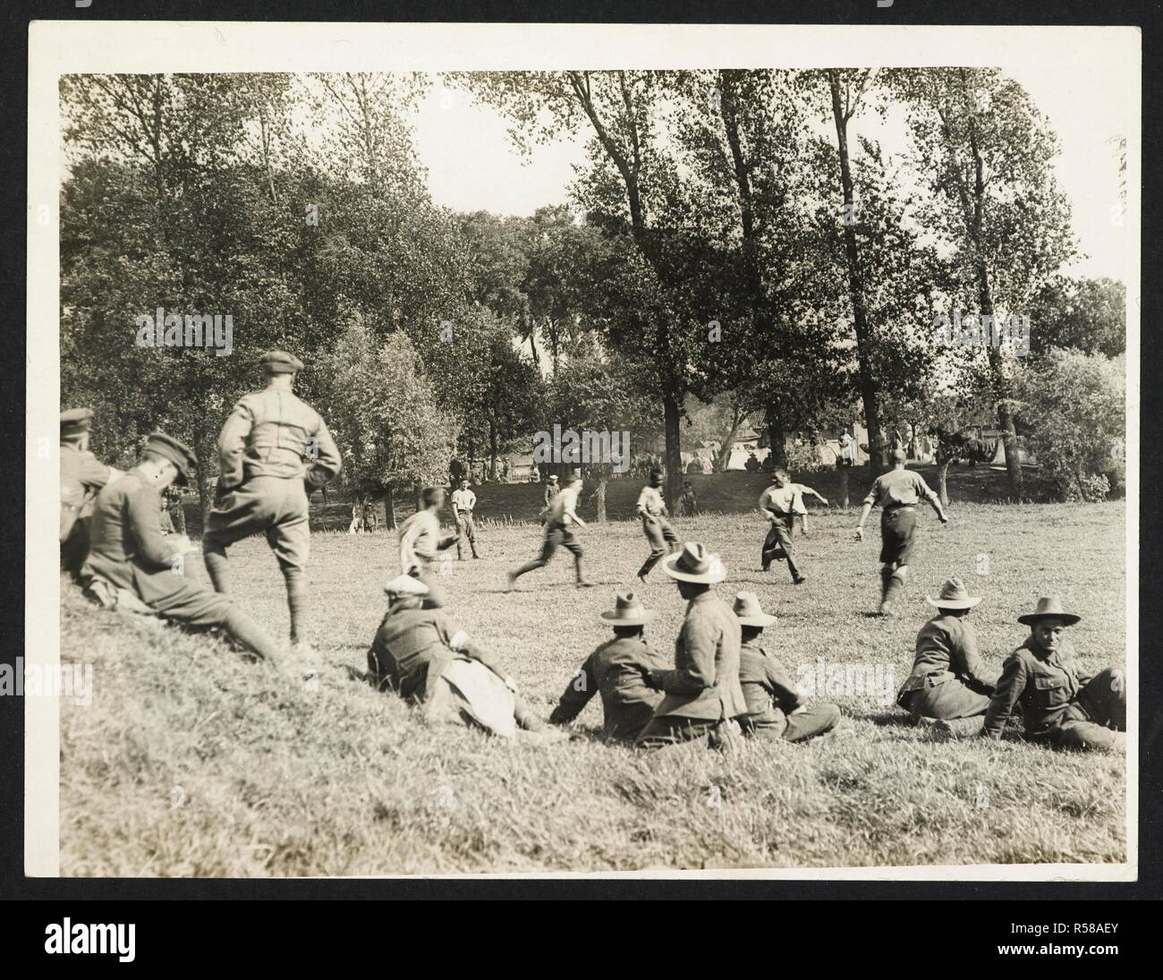 Soldier activities during ww1 hi-res stock photography and images - Alamy