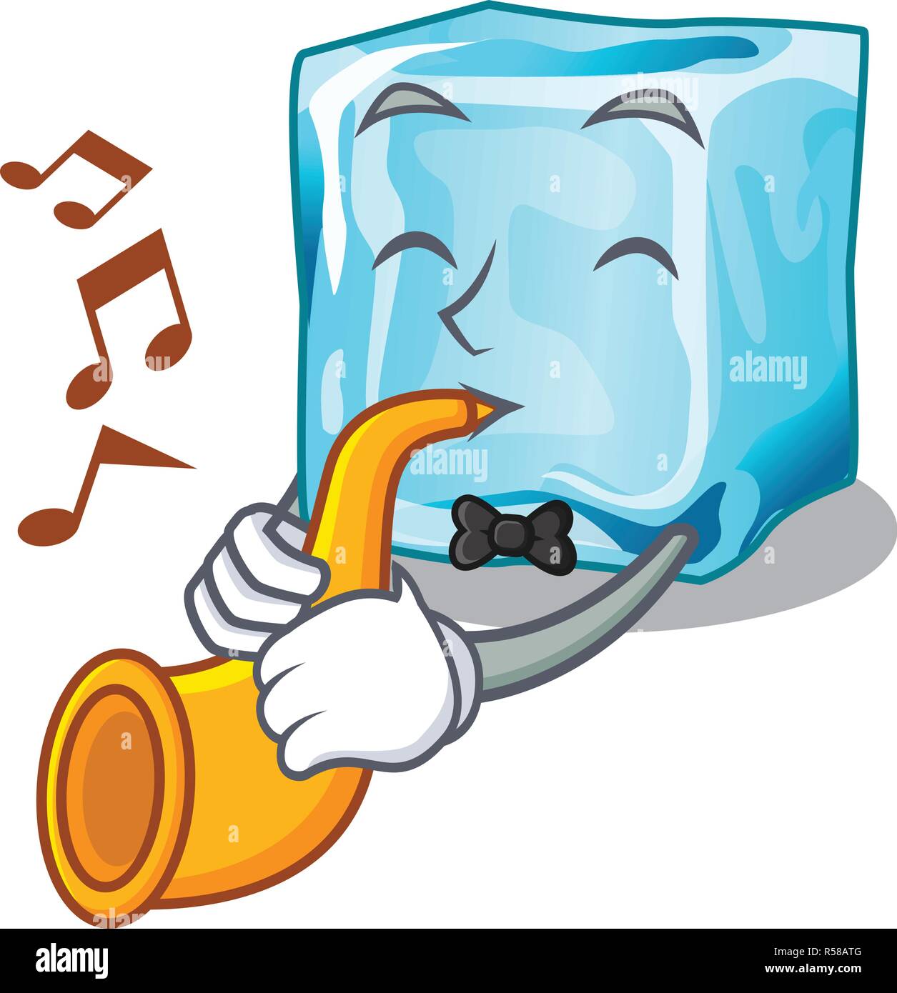 Melting ice cubes Stock Vector Images - Alamy