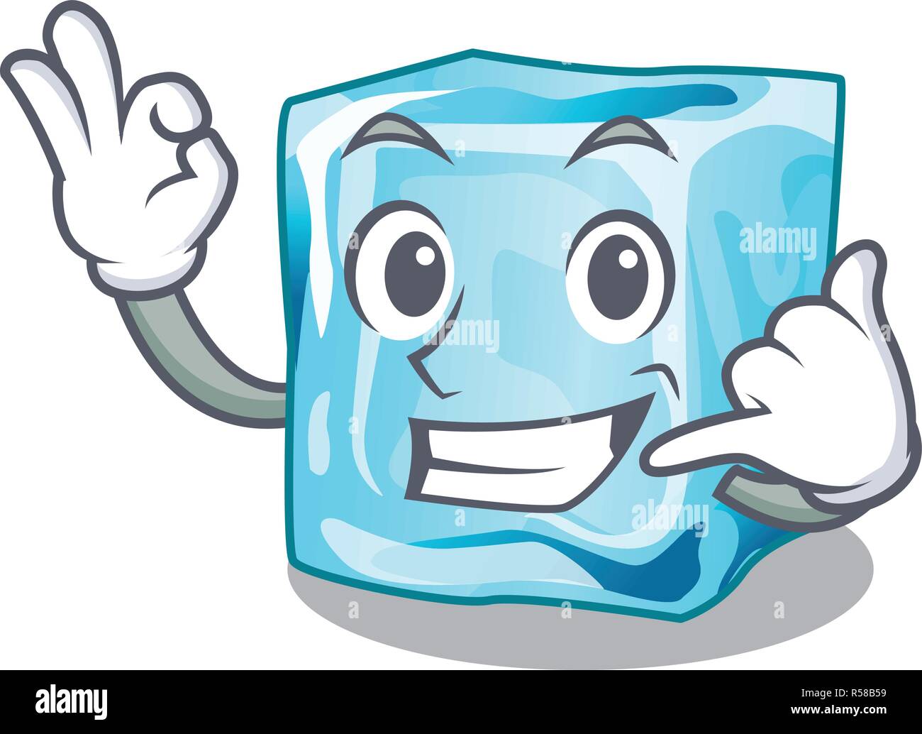 Call me ice cubes on the cartoon funny Stock Vector Image & Art - Alamy