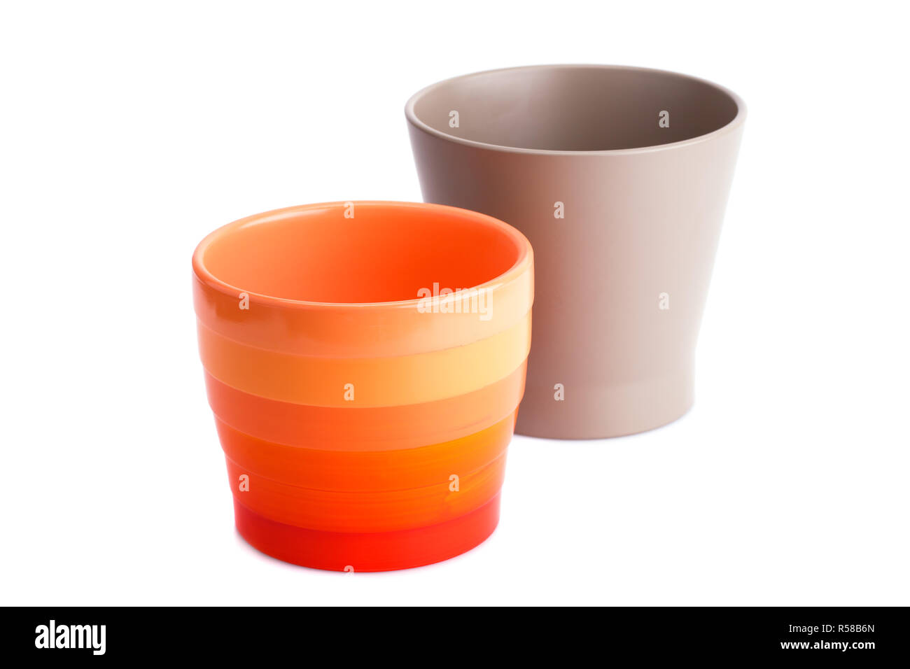 Two different flower pots hi-res stock photography and images - Alamy