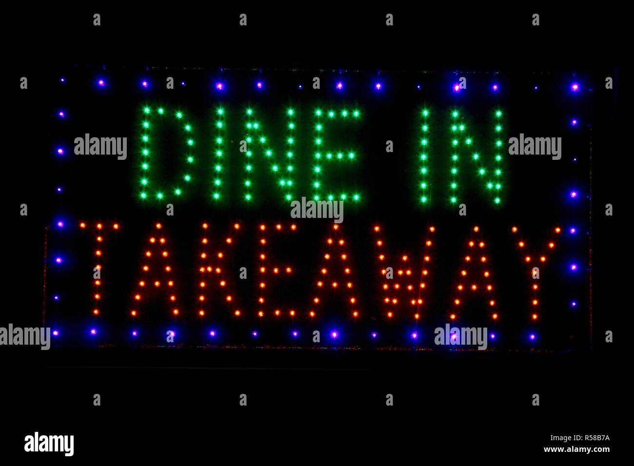 Takeaway food dine dining restaurant eat eating hi-res stock ...