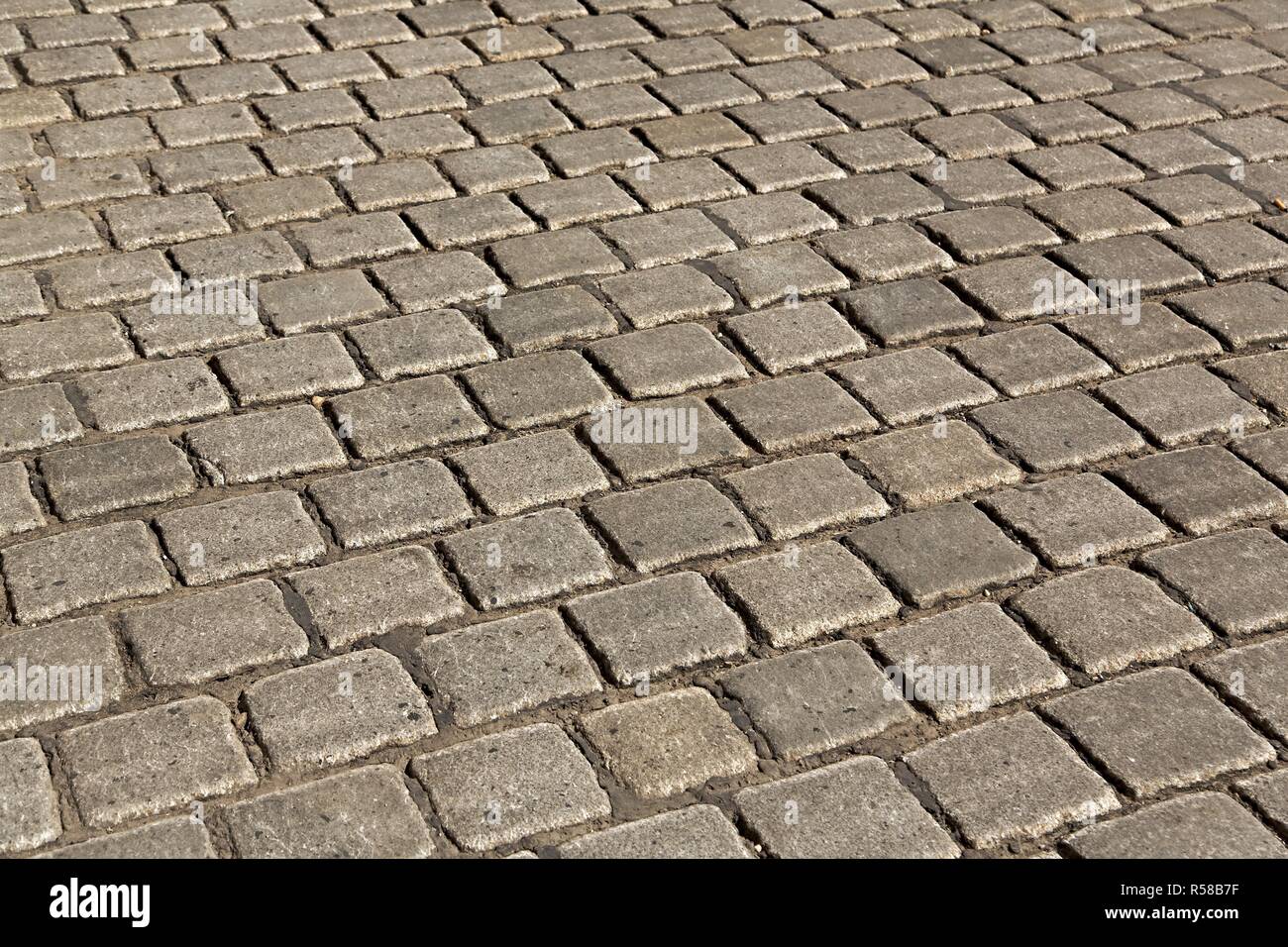 Stone Pavement Pattern Stock Photo - Alamy