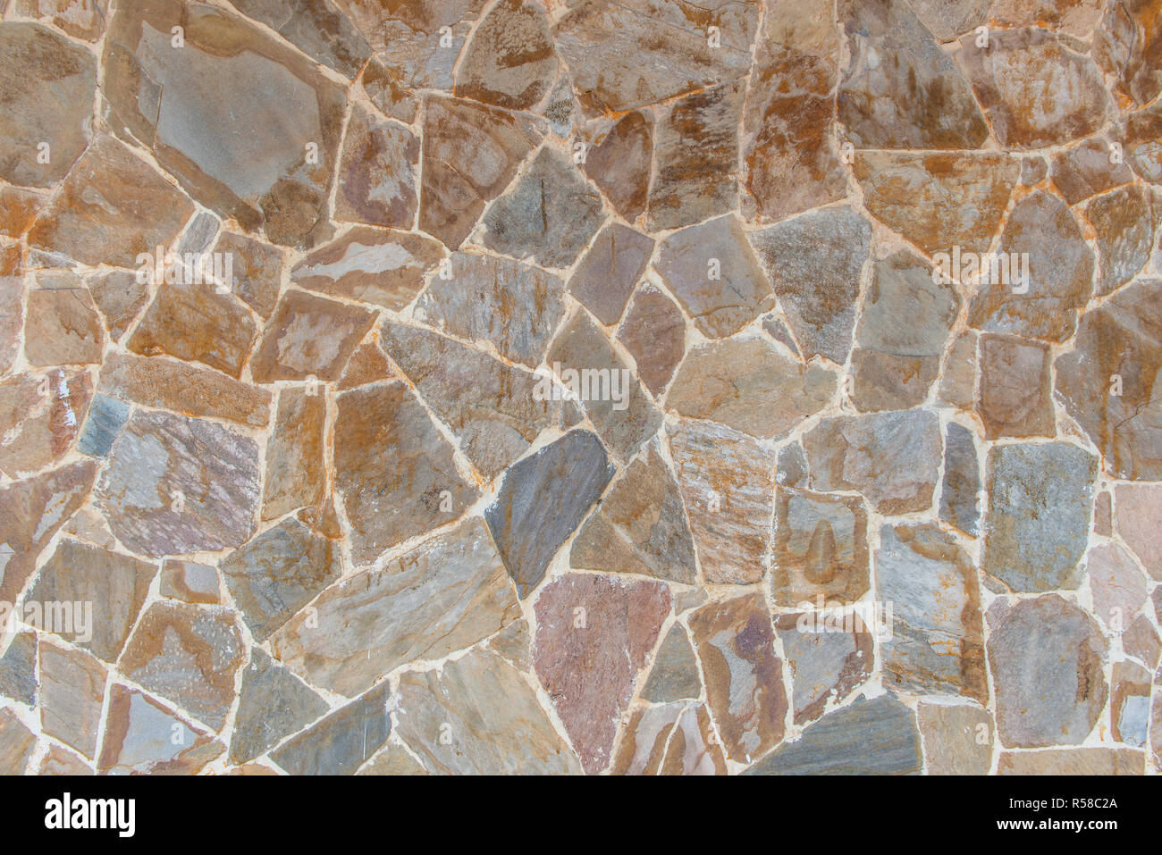 Background of Modern Slate stone Brick Wall Surfaced for design Stock ...