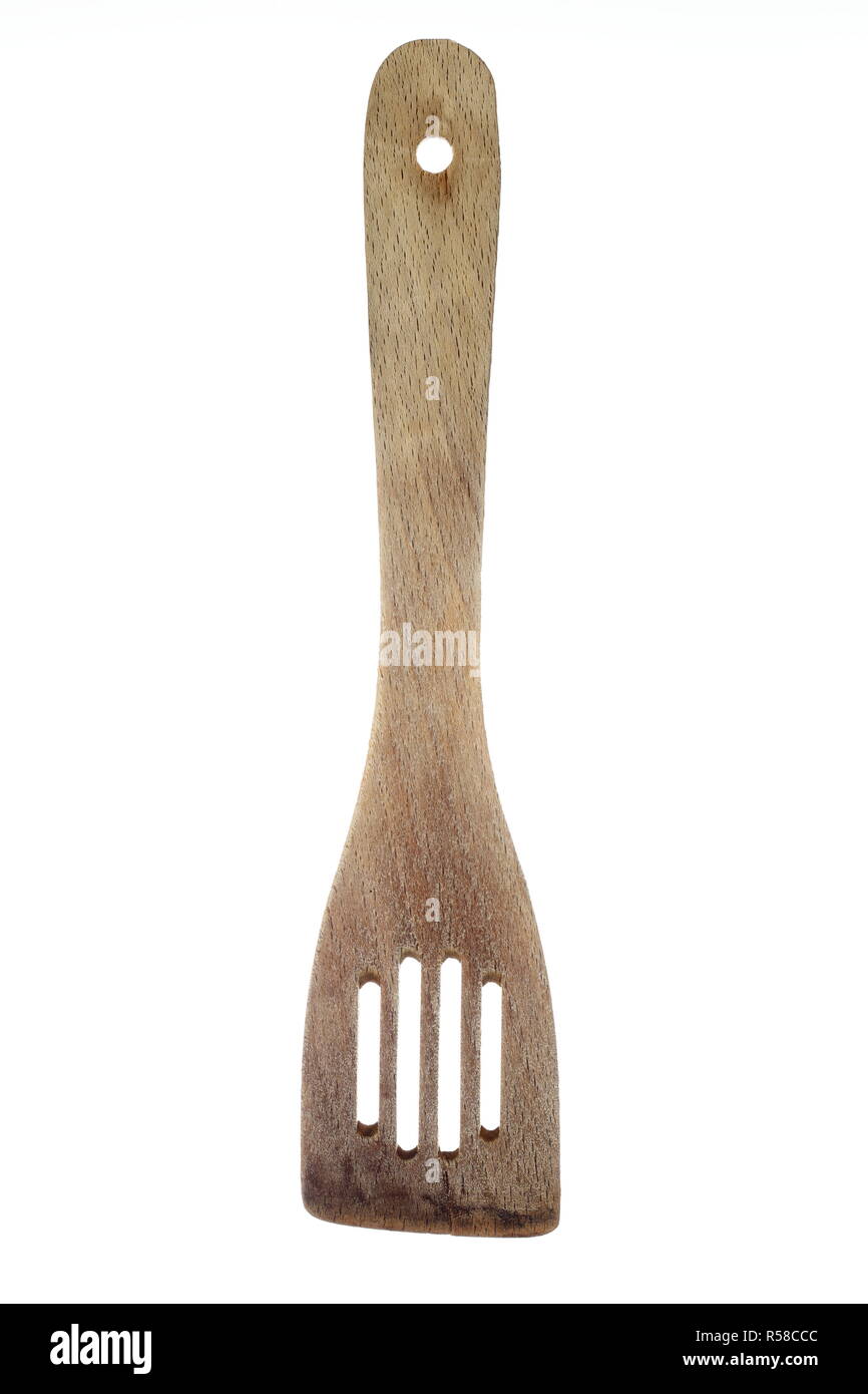 wooden cooking scraper Stock Photo - Alamy