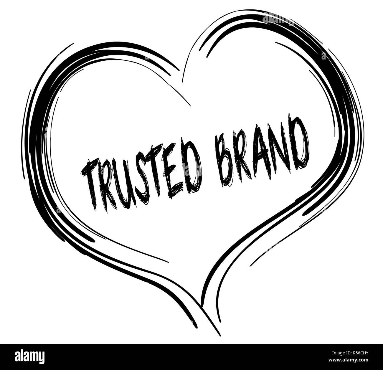 Trusted logo hi-res stock photography and images - Alamy