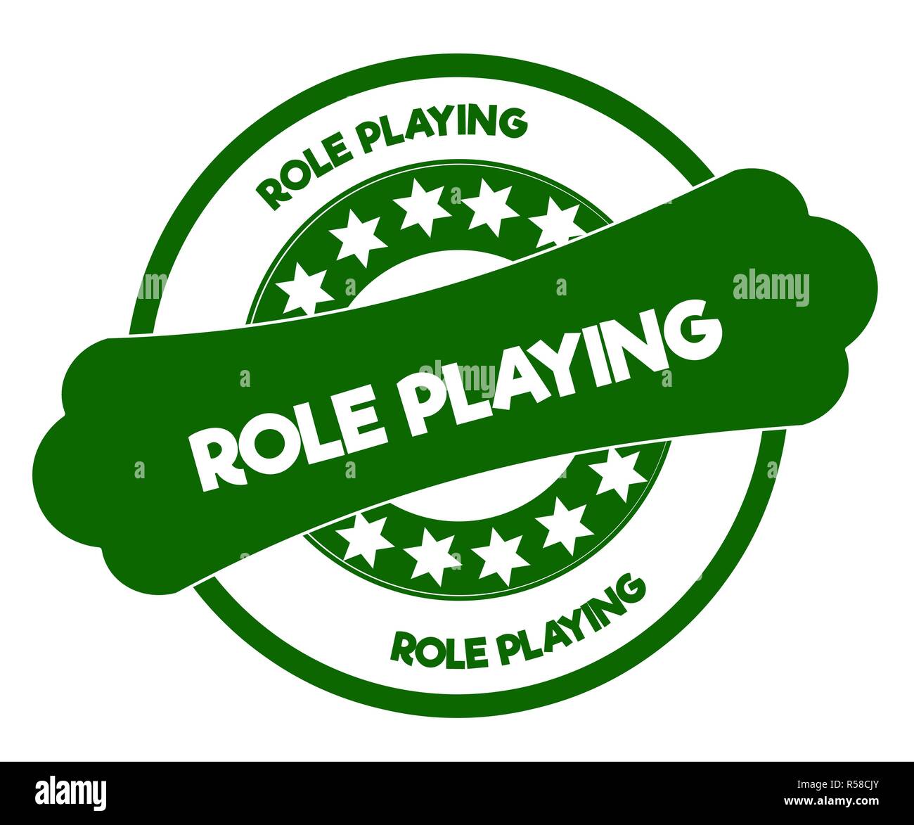 Role Playing Stamp High Resolution Stock Photography and Images - Alamy