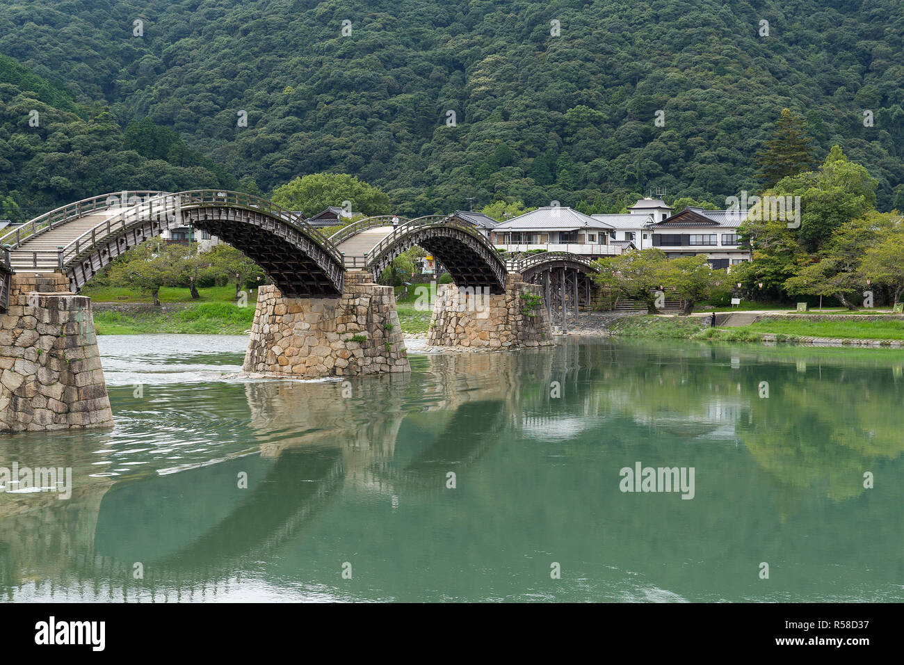 Traditional Kintai Bridge Stock Photo - Alamy