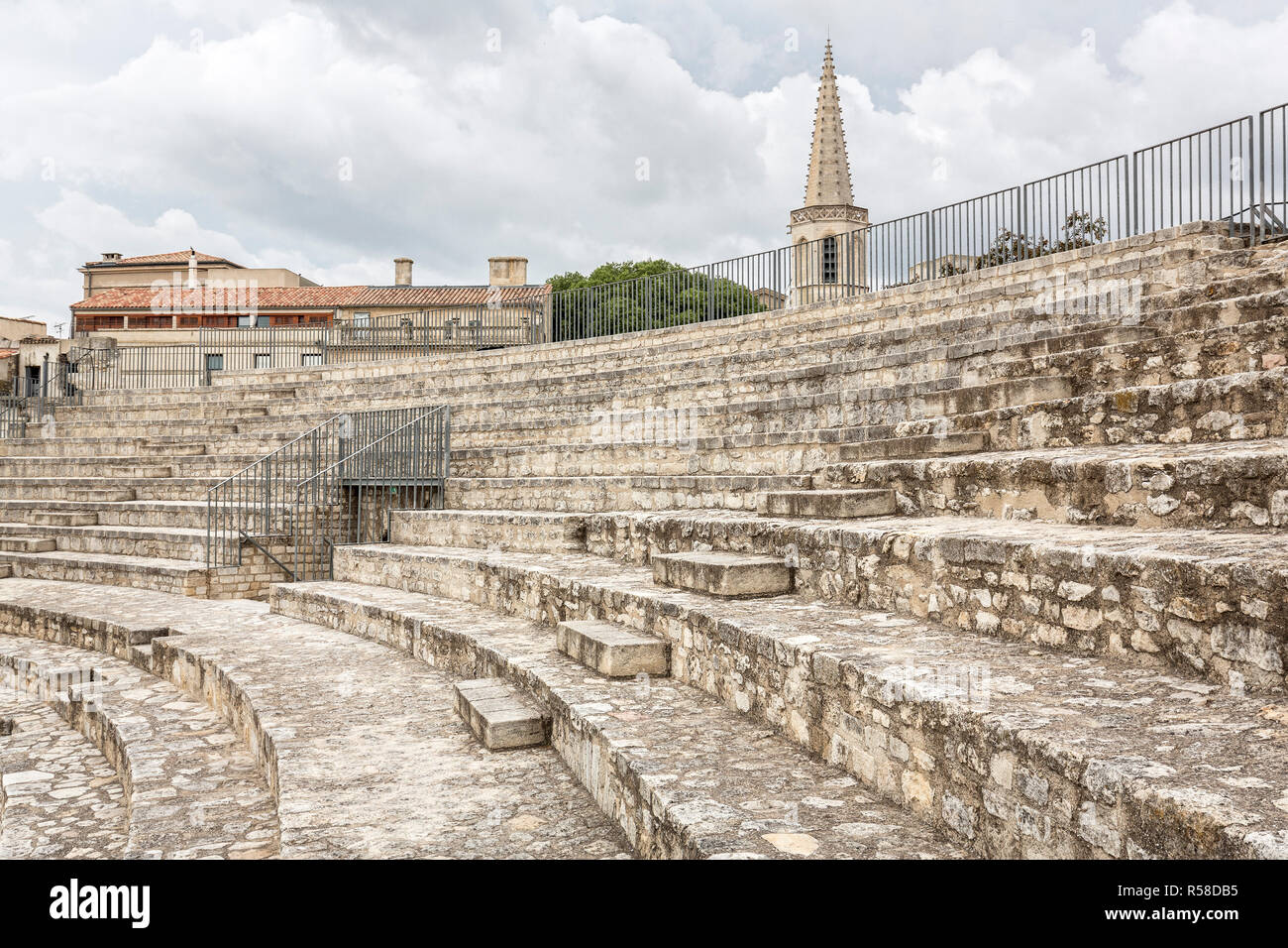 roman amphitheater in arles,southern france Stock Photo - Alamy