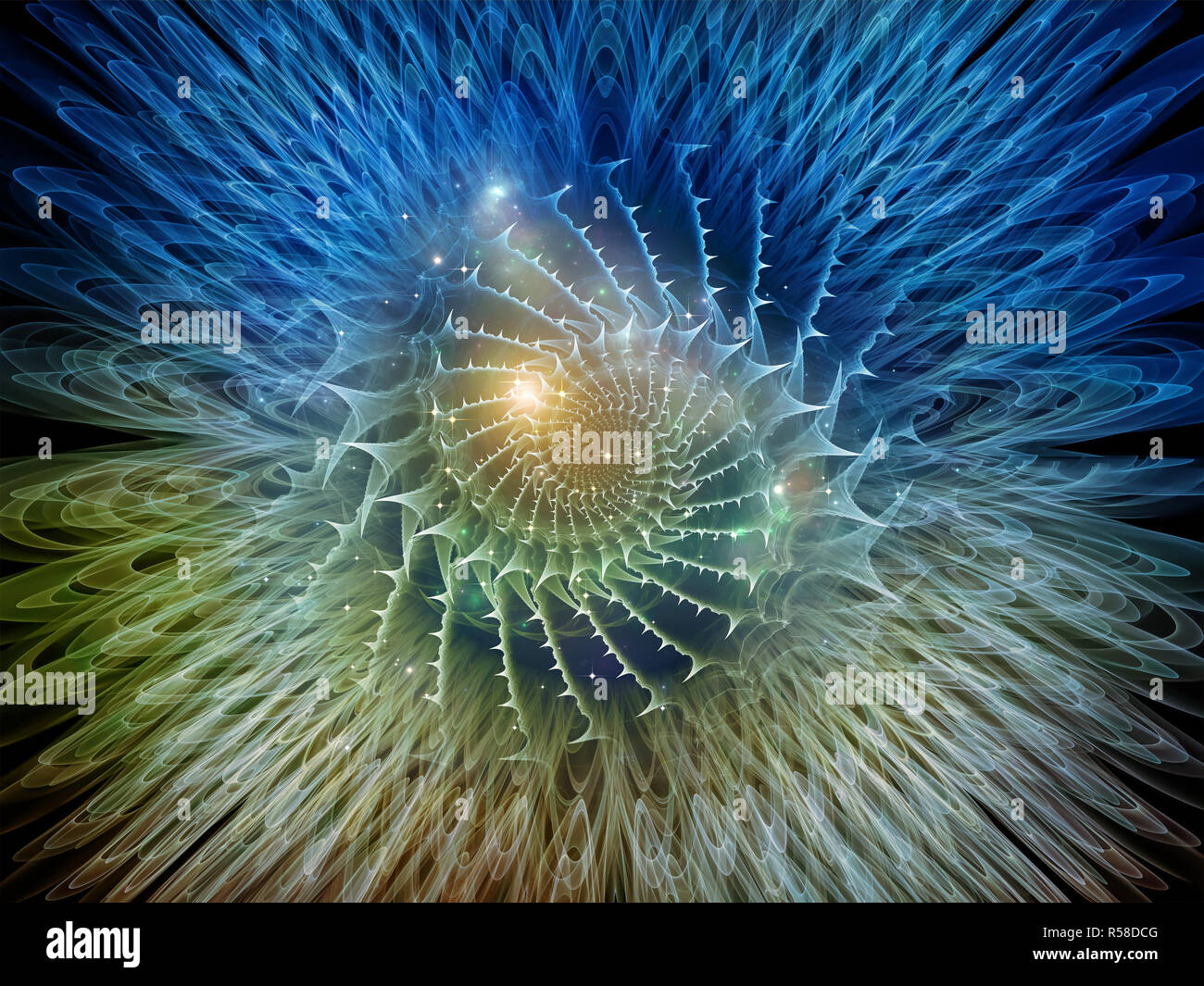 Visualization of Space Emitter Stock Photo - Alamy